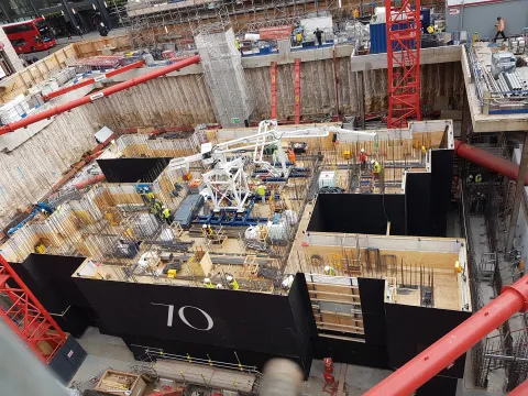 Lytag concrete used for stunning new London skyscraper