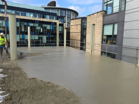 Lytag concrete used at new build in Edinburgh city centre