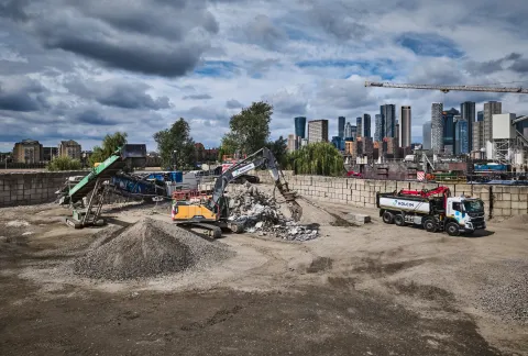 Licensed Muck Away & Construction Waste Recycling | Holcim UK